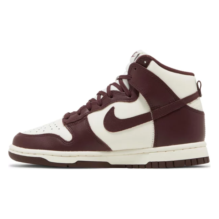 Nike Dunk High 'Burgundy Crush'